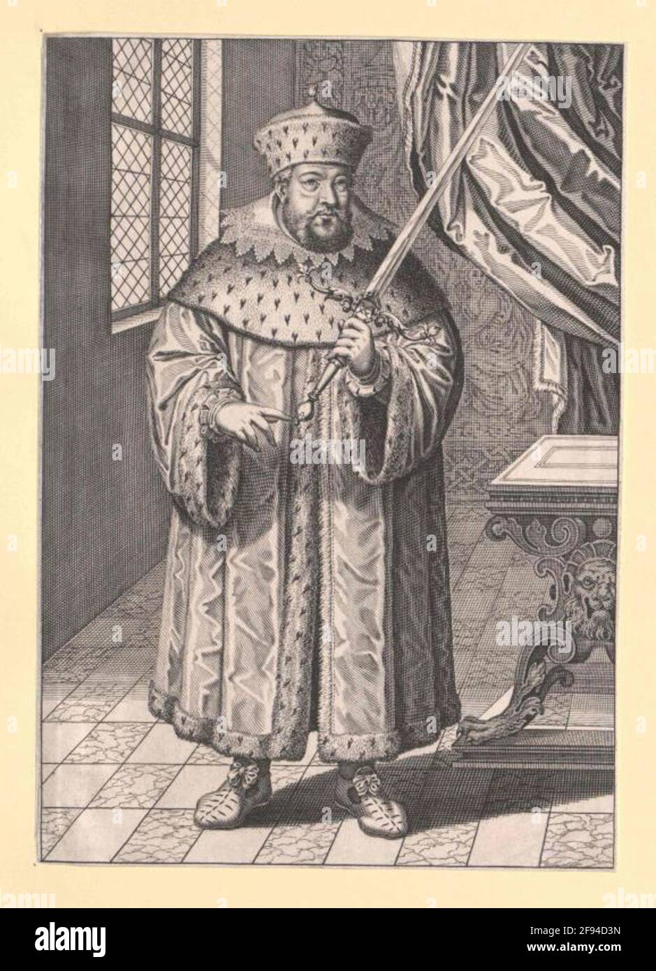 Christian II, Elector of Saxony Stock Photo - Alamy
