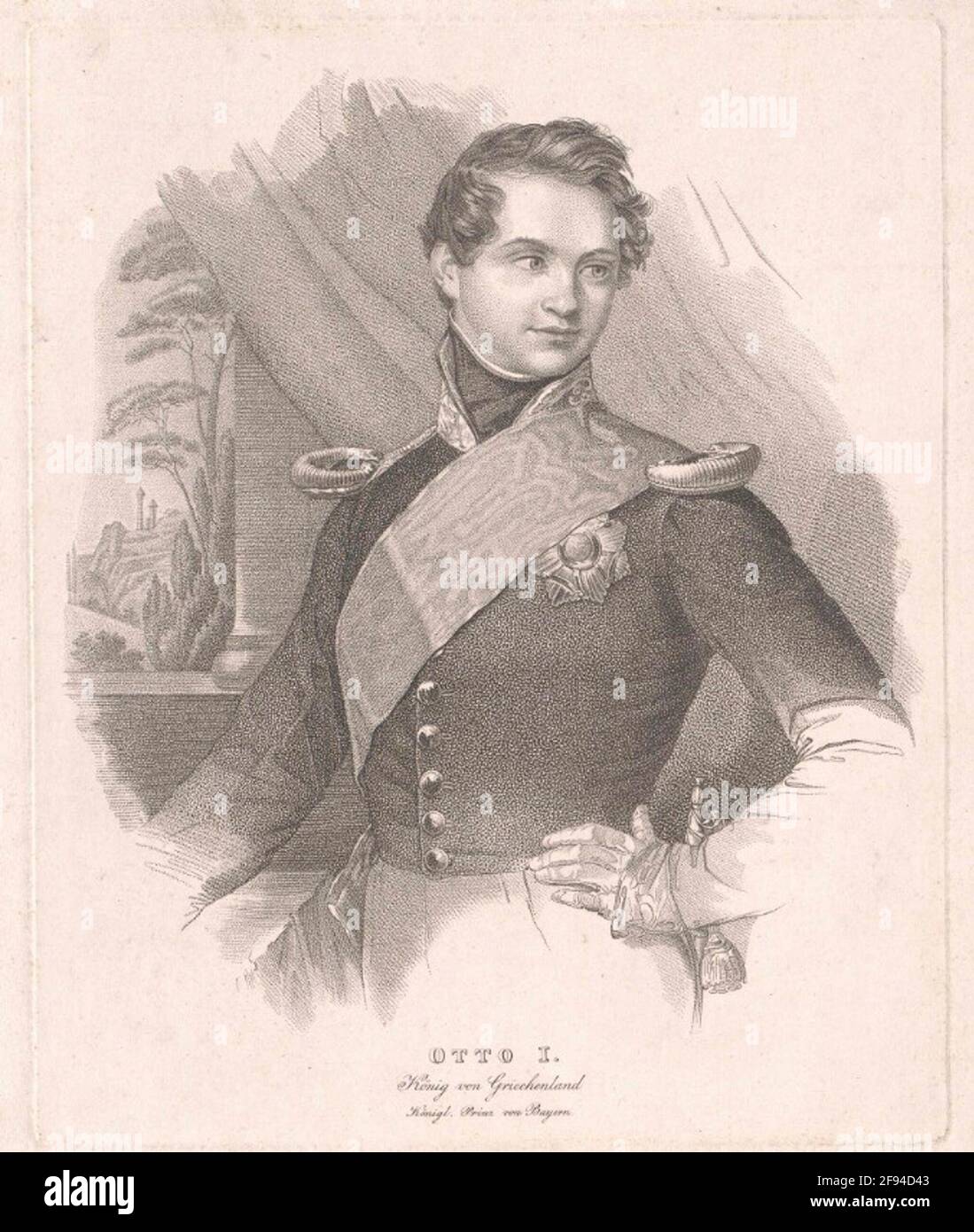 Otto I, King of Greece Stock Photo - Alamy