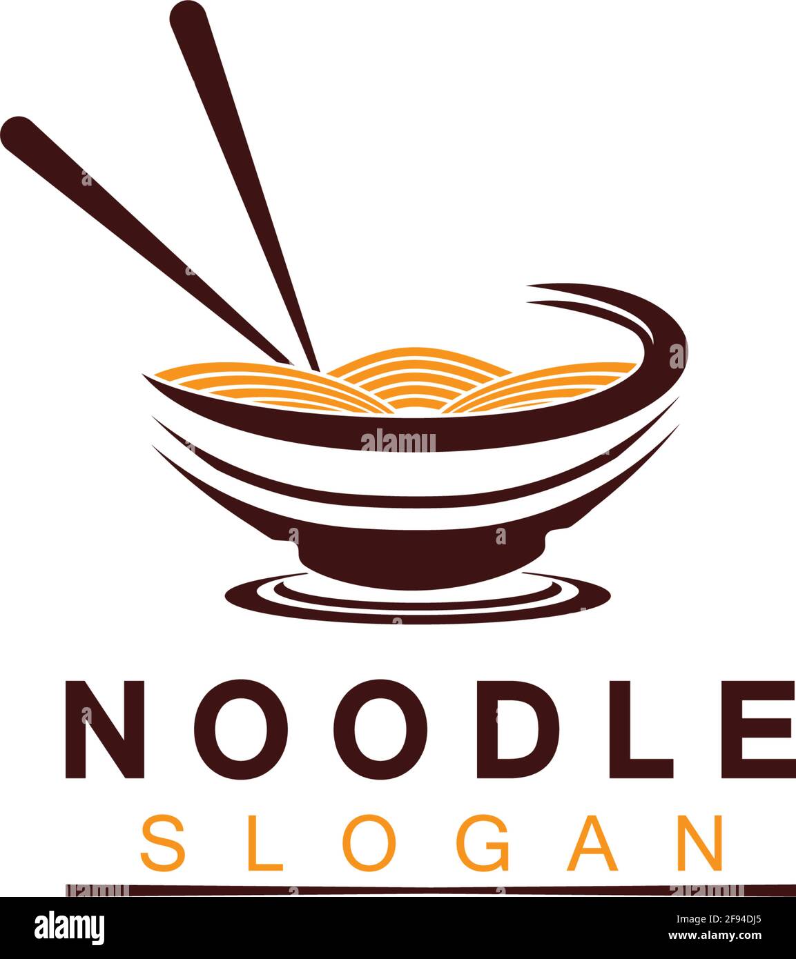 Noodle logo Vector Icon llustration design template.Suitable for any ...