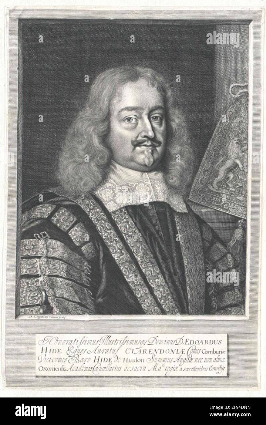 Hyde, 1. Earl of Clarendon, Edward Stock Photo - Alamy