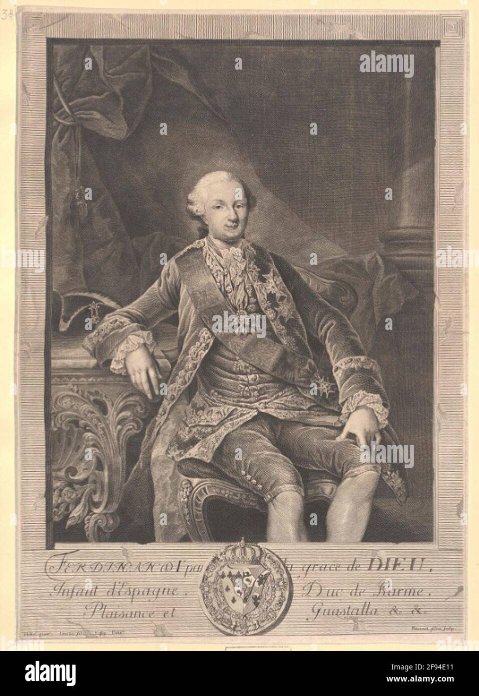 Ferdinand, Duke of Parma Stock Photo - Alamy