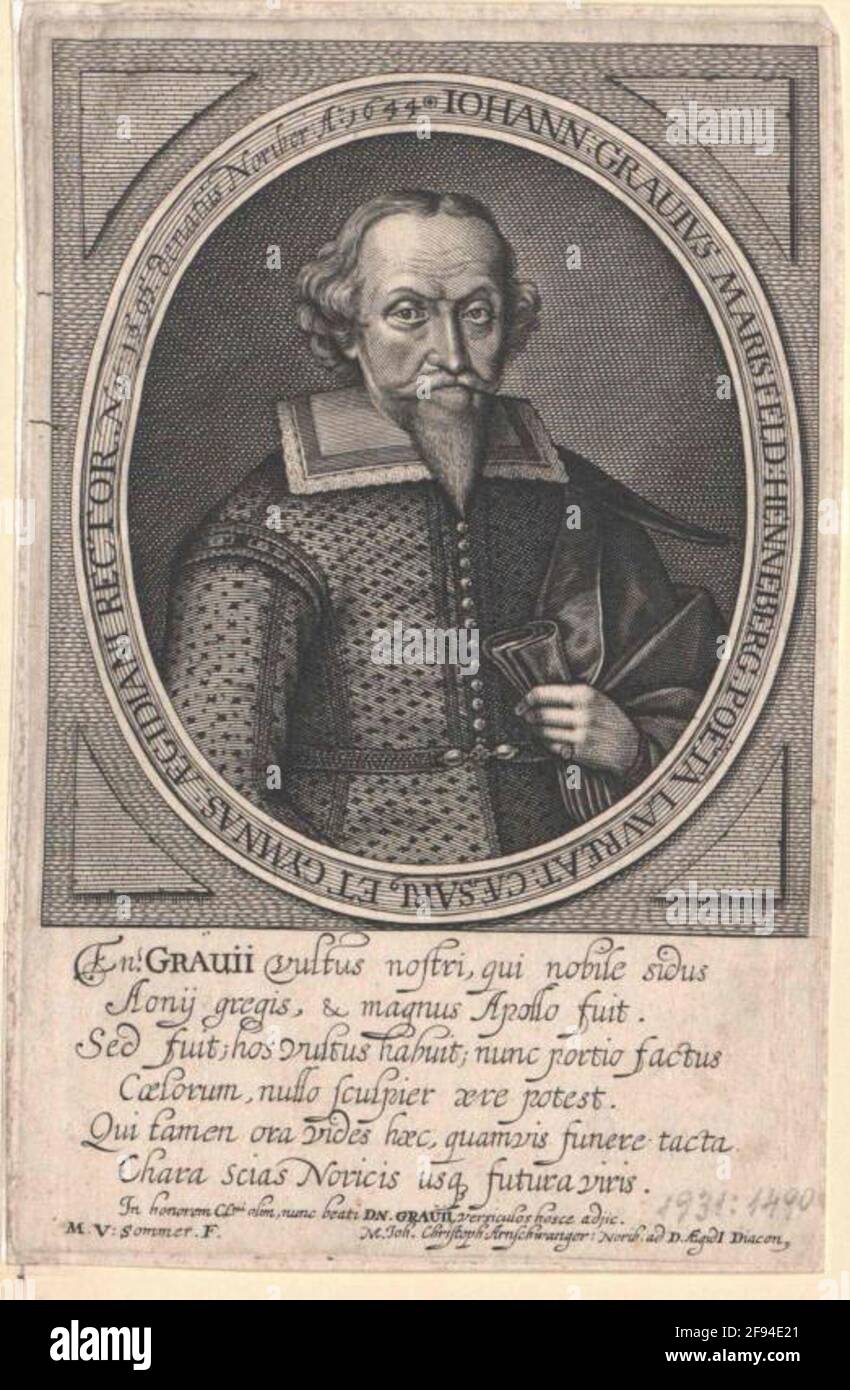 Gravius, Johannes Stecher: Summer, Mathias of Stock Photo - Alamy