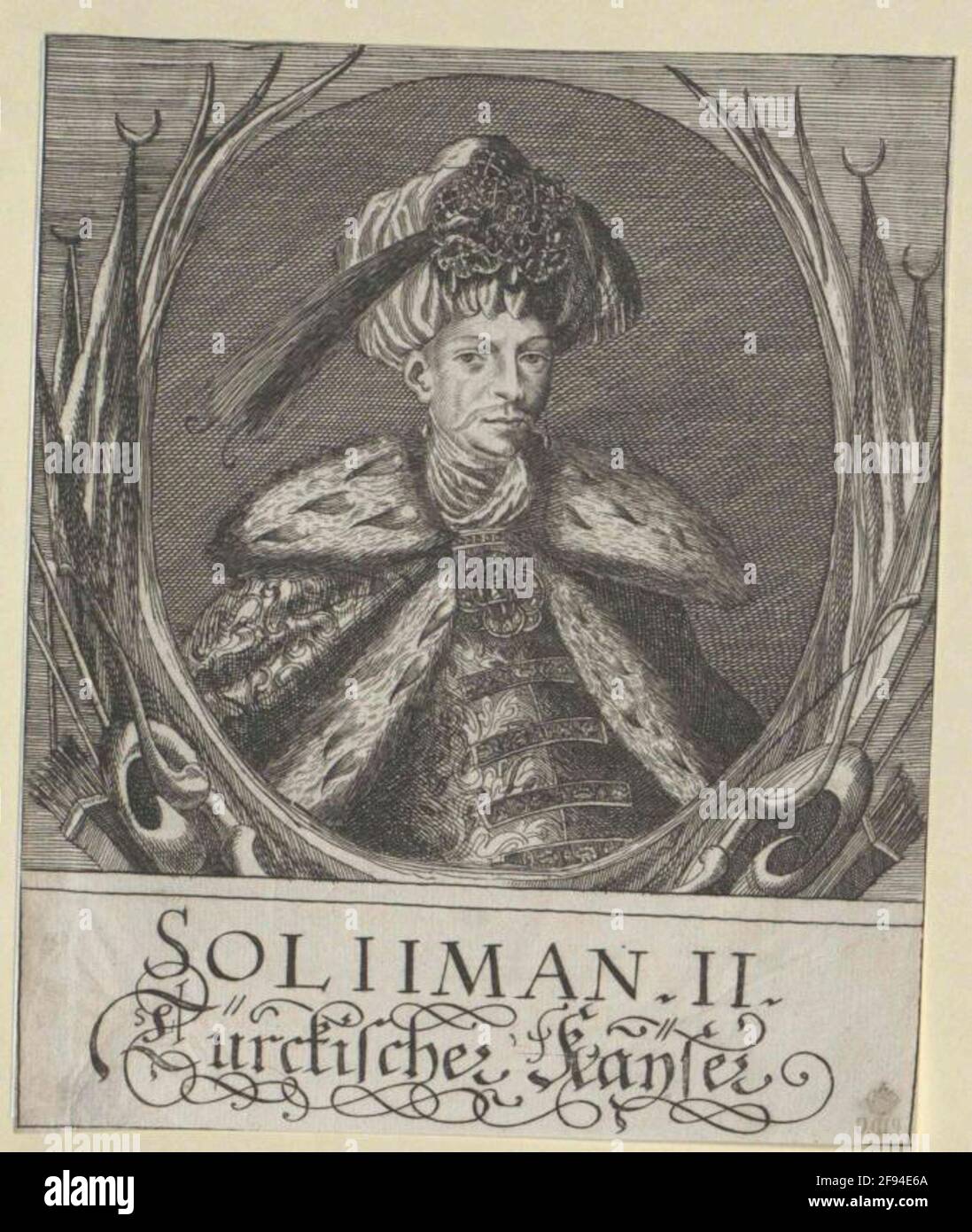 Suleiman II, Sultan of Turkey Stock Photo - Alamy