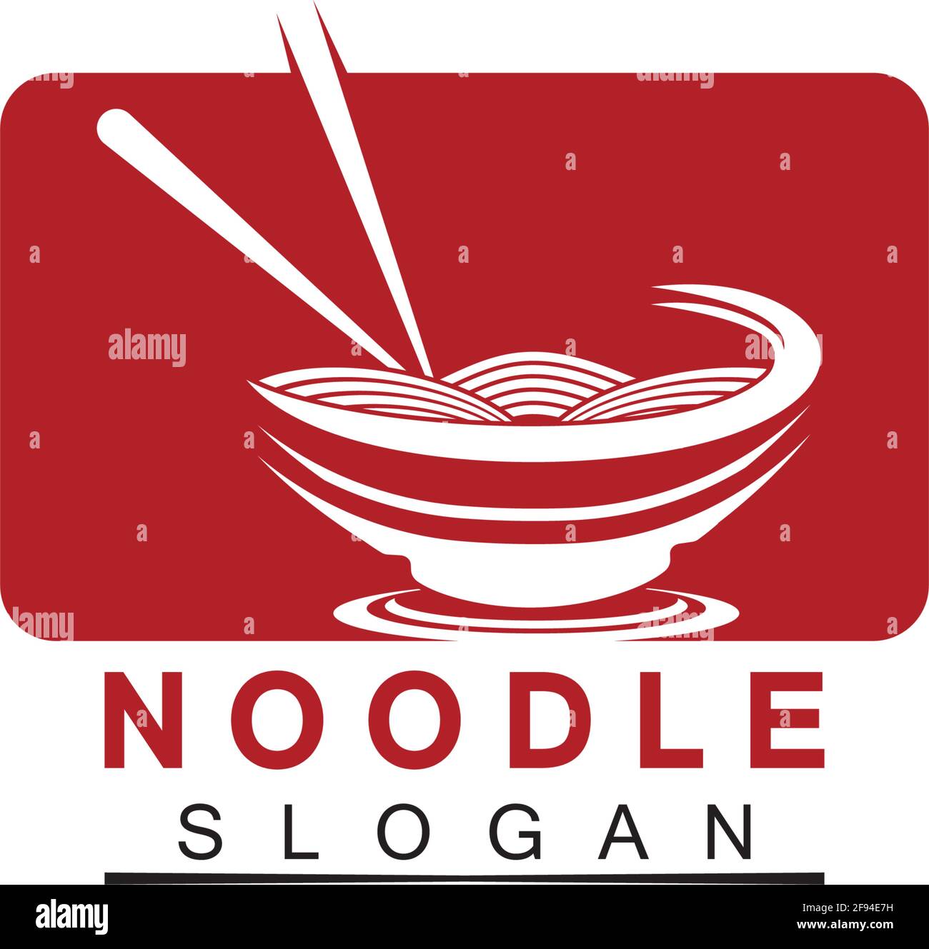 Noodle Logo High Resolution Stock Photography and Images - Alamy