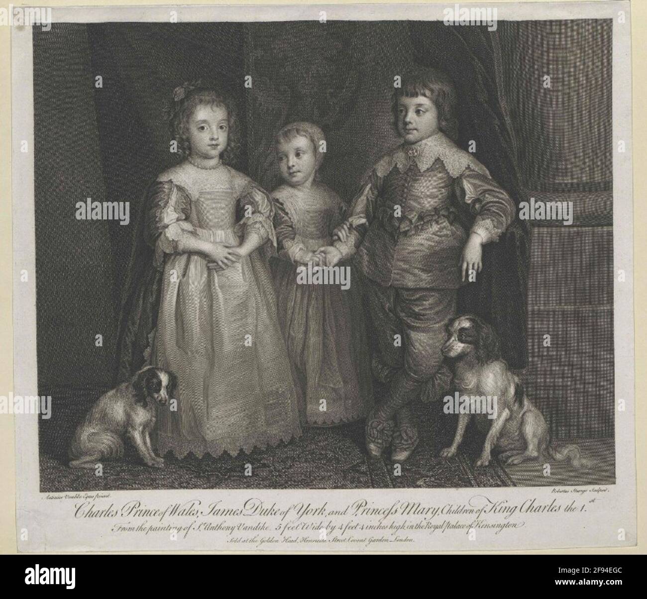 Karl II., King of England Stock Photo - Alamy