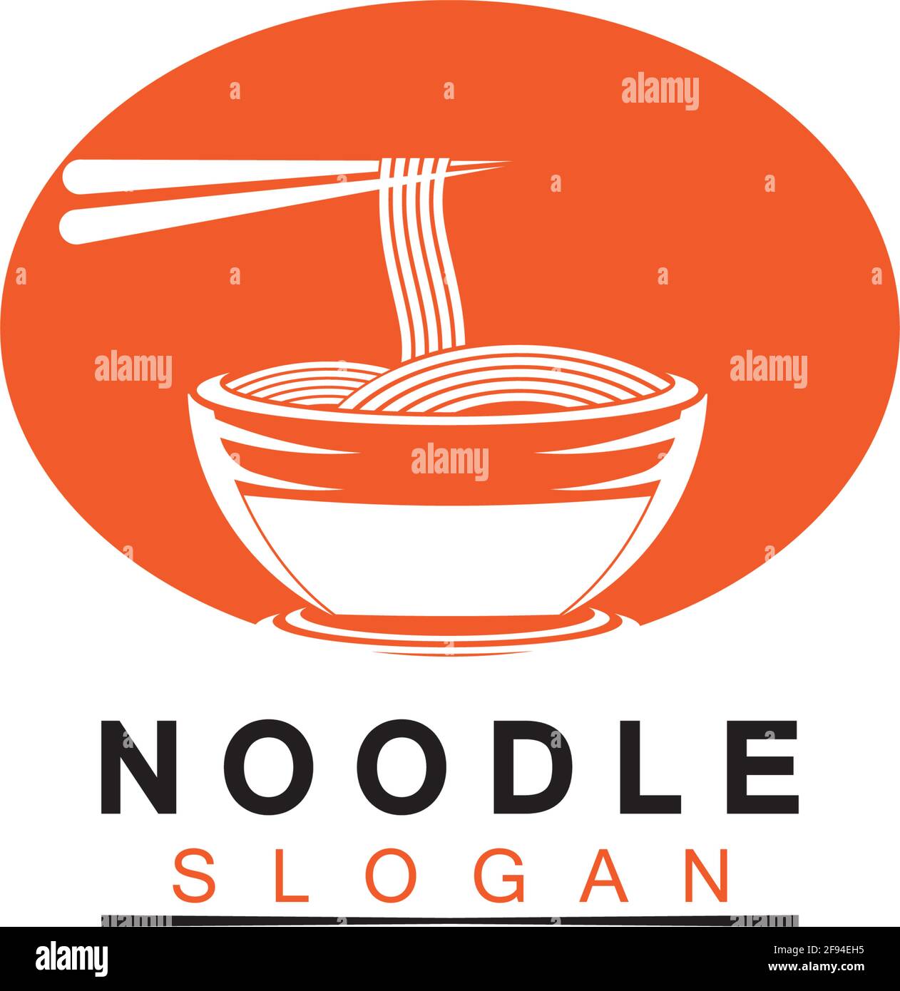 Noodle Logo High Resolution Stock Photography and Images - Alamy