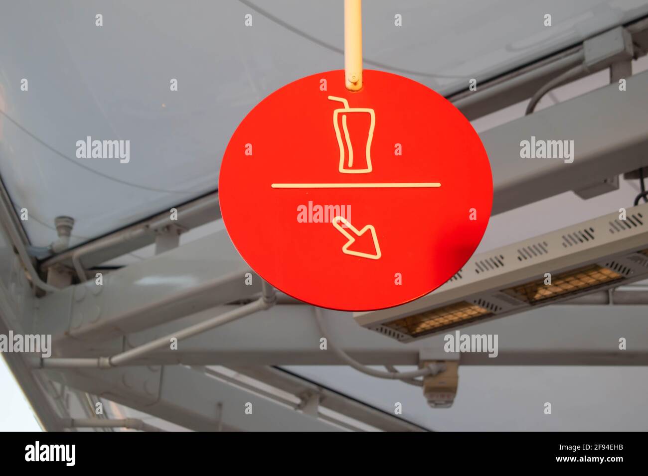 Orlando, Florida. October 13, 2020. at Coca Cola sign at Disney Springs ...