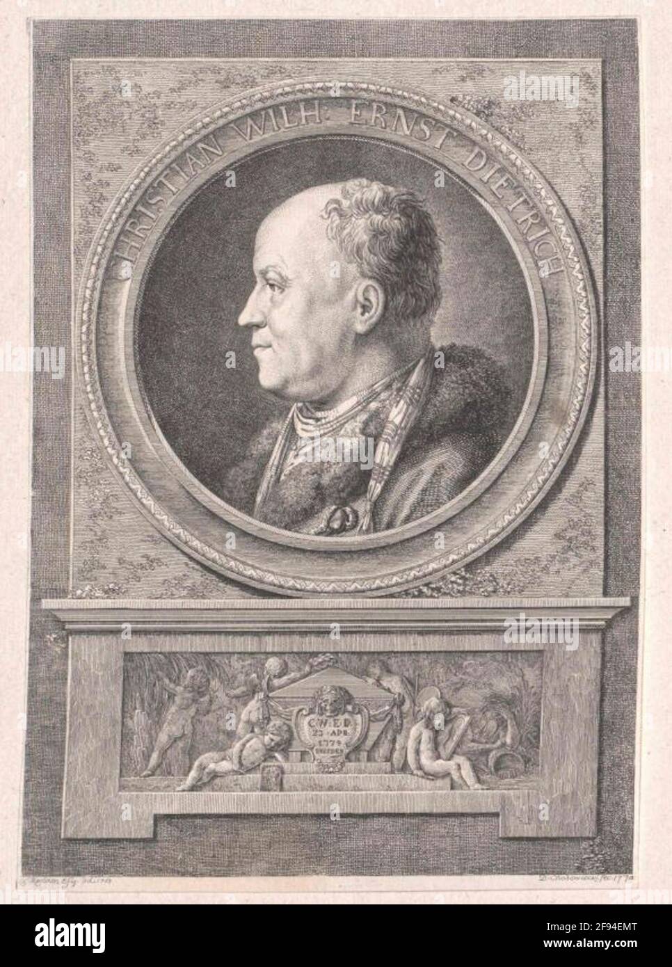 Dietrich, Christian Wilhelm Ernst Stock Photo - Alamy
