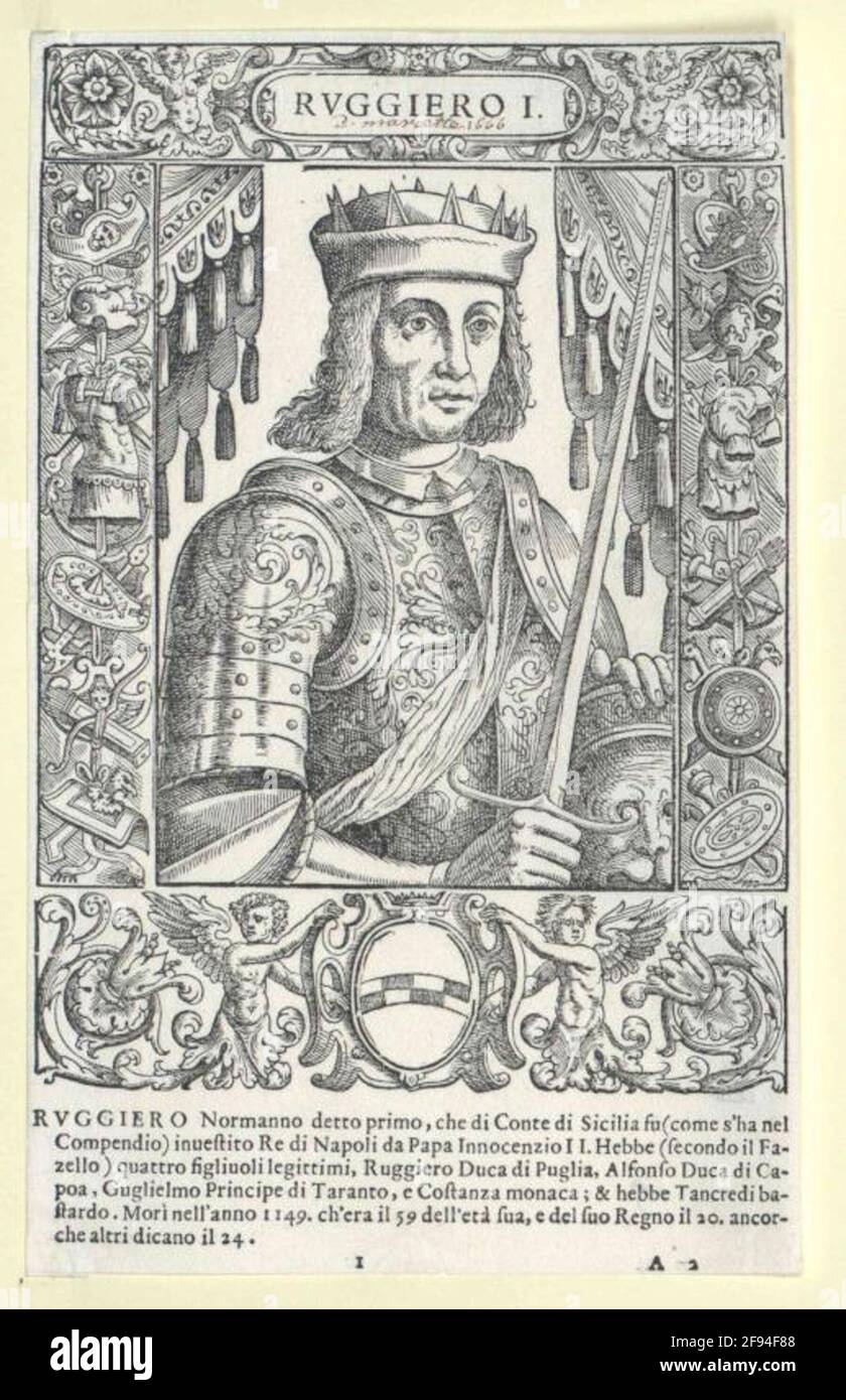 King roger ii of sicily hi-res stock photography and images - Alamy