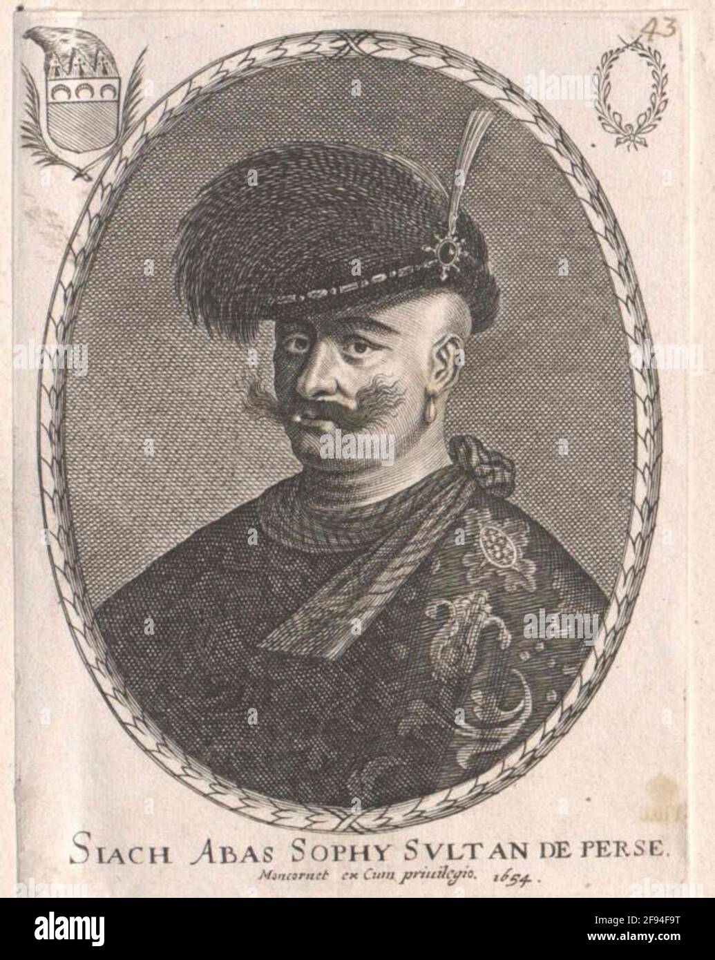 Abbas II., Shah of Persia Stock Photo - Alamy
