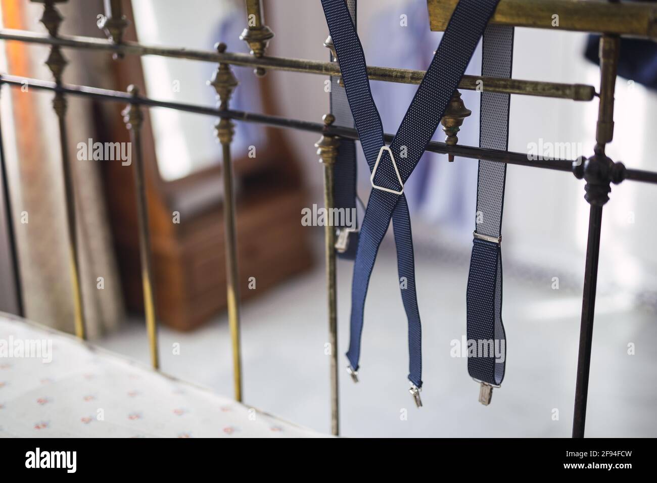 Hanging Suspenders High Resolution Stock Photography and Images - Alamy