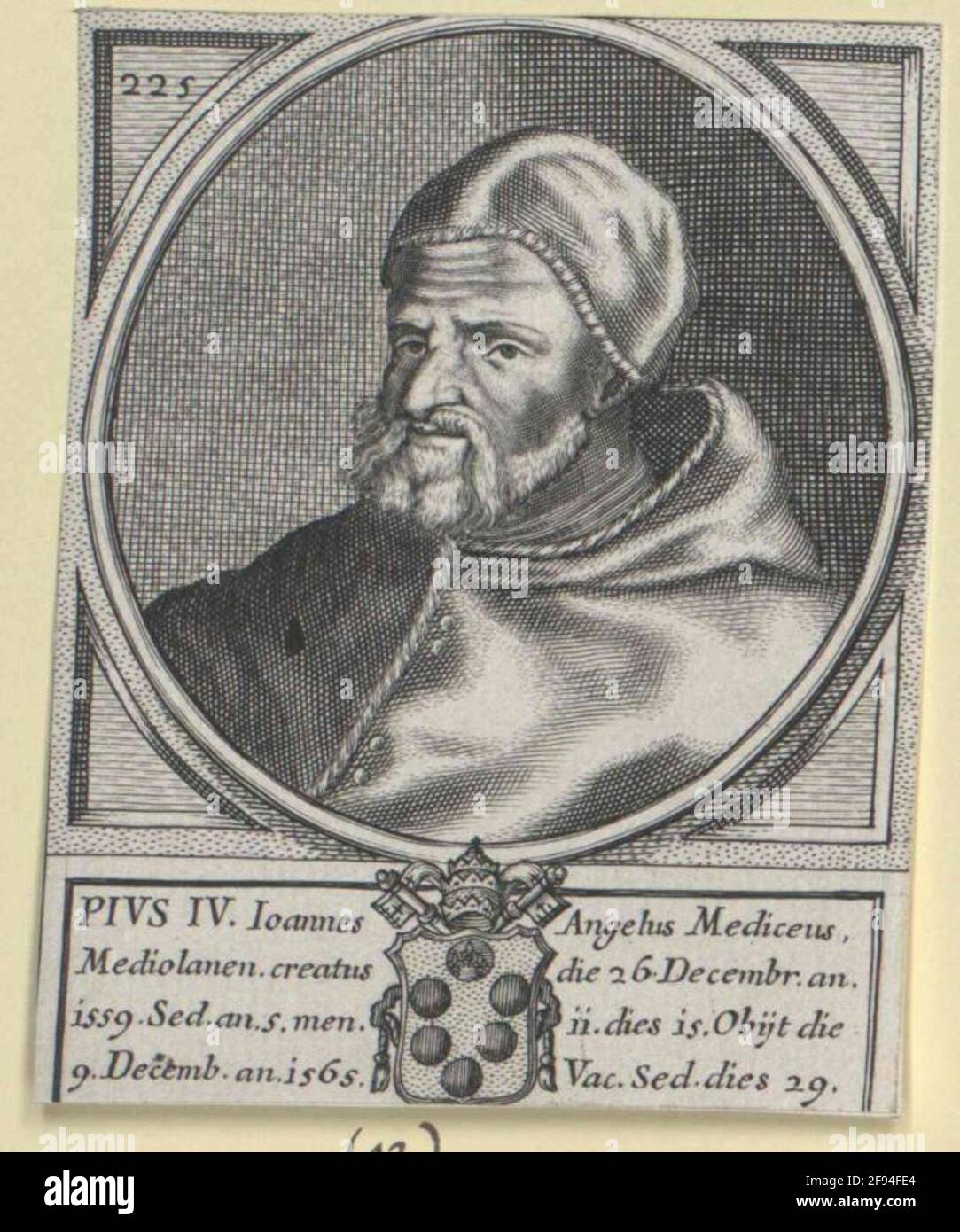 Papa pius iv hi-res stock photography and images - Alamy