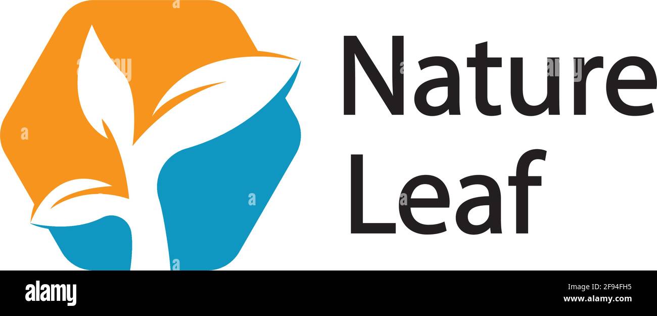 leaf logo design vector for nature symbol template editable,Green leaf ...