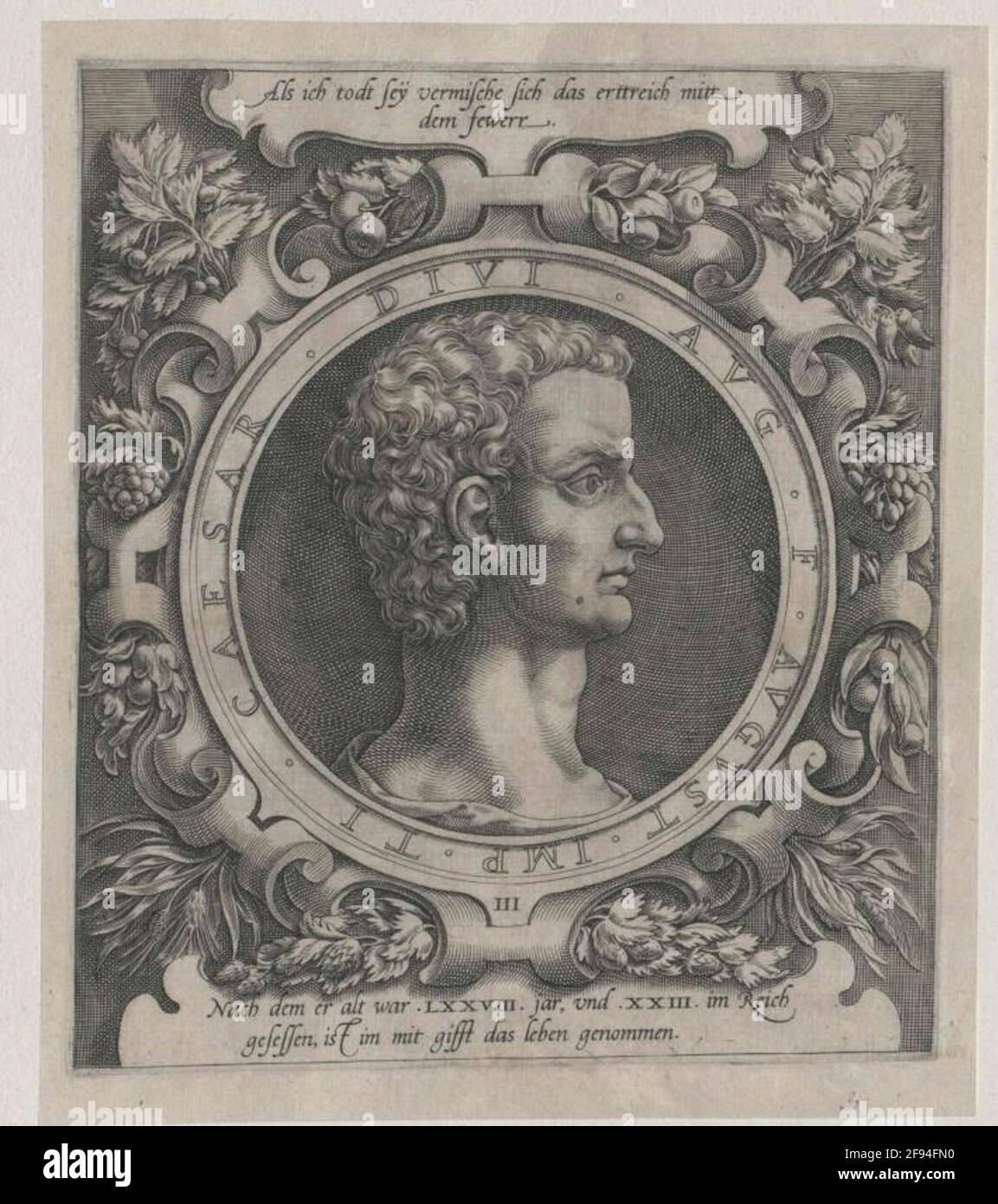 Emperor tiberius augustus hi-res stock photography and images - Alamy