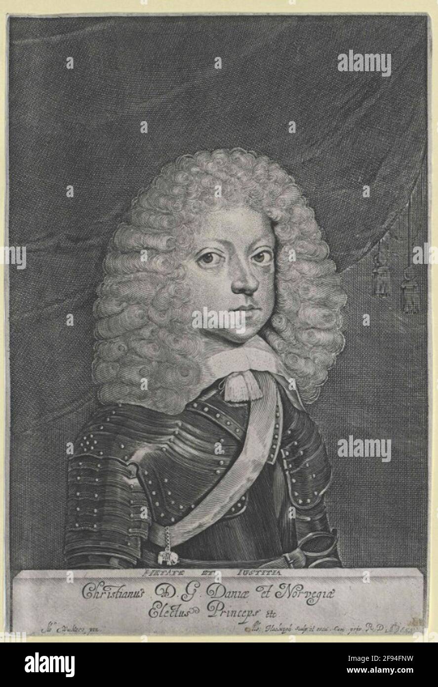 Christian V, King of Denmark Stock Photo - Alamy