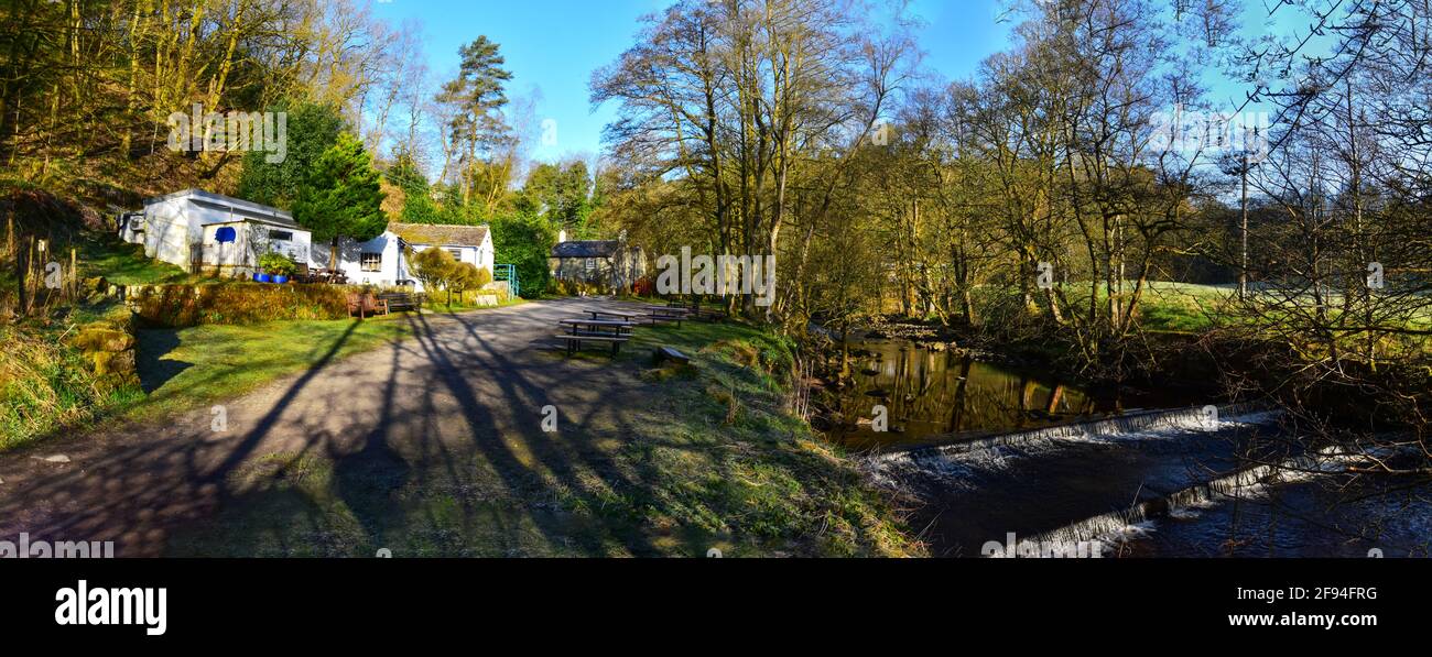 The Blue Pig, Midgehole Working Mens Club, Hardcastle Crags, Hebden ...