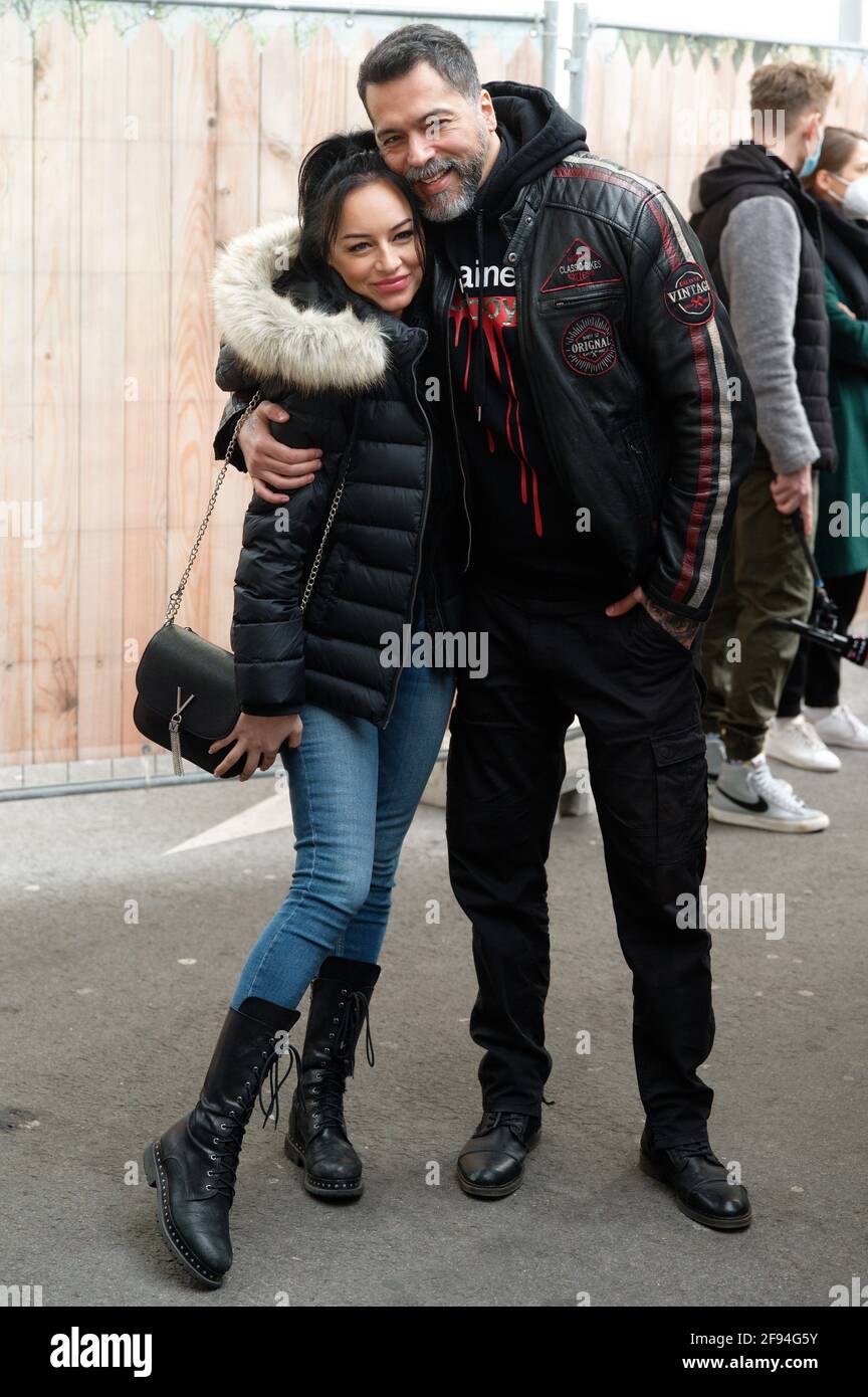 Frechen, Germany. 16th Apr, 2021. Reality star Aurelio Savina and ...