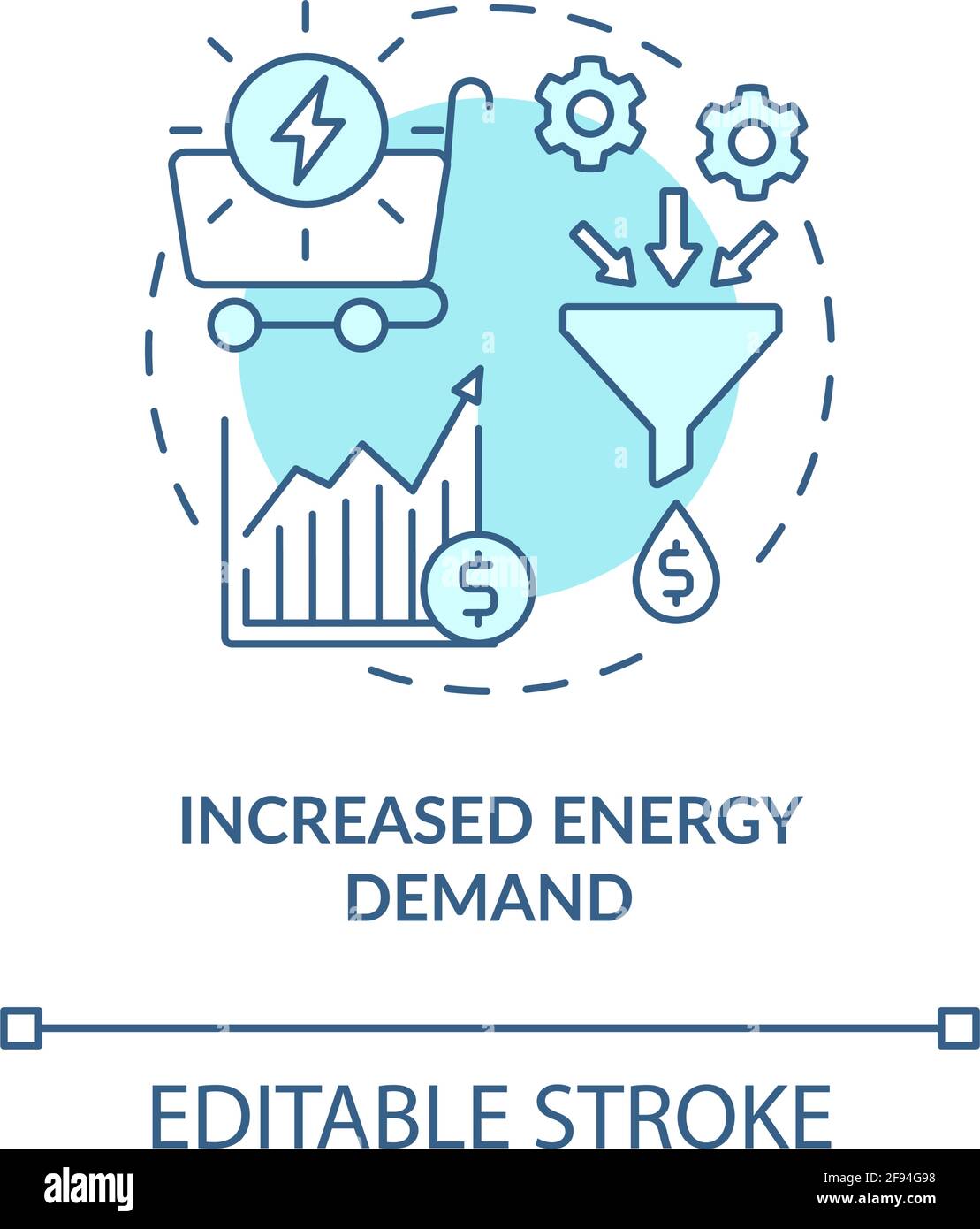 Demand for power Stock Vector Images - Alamy