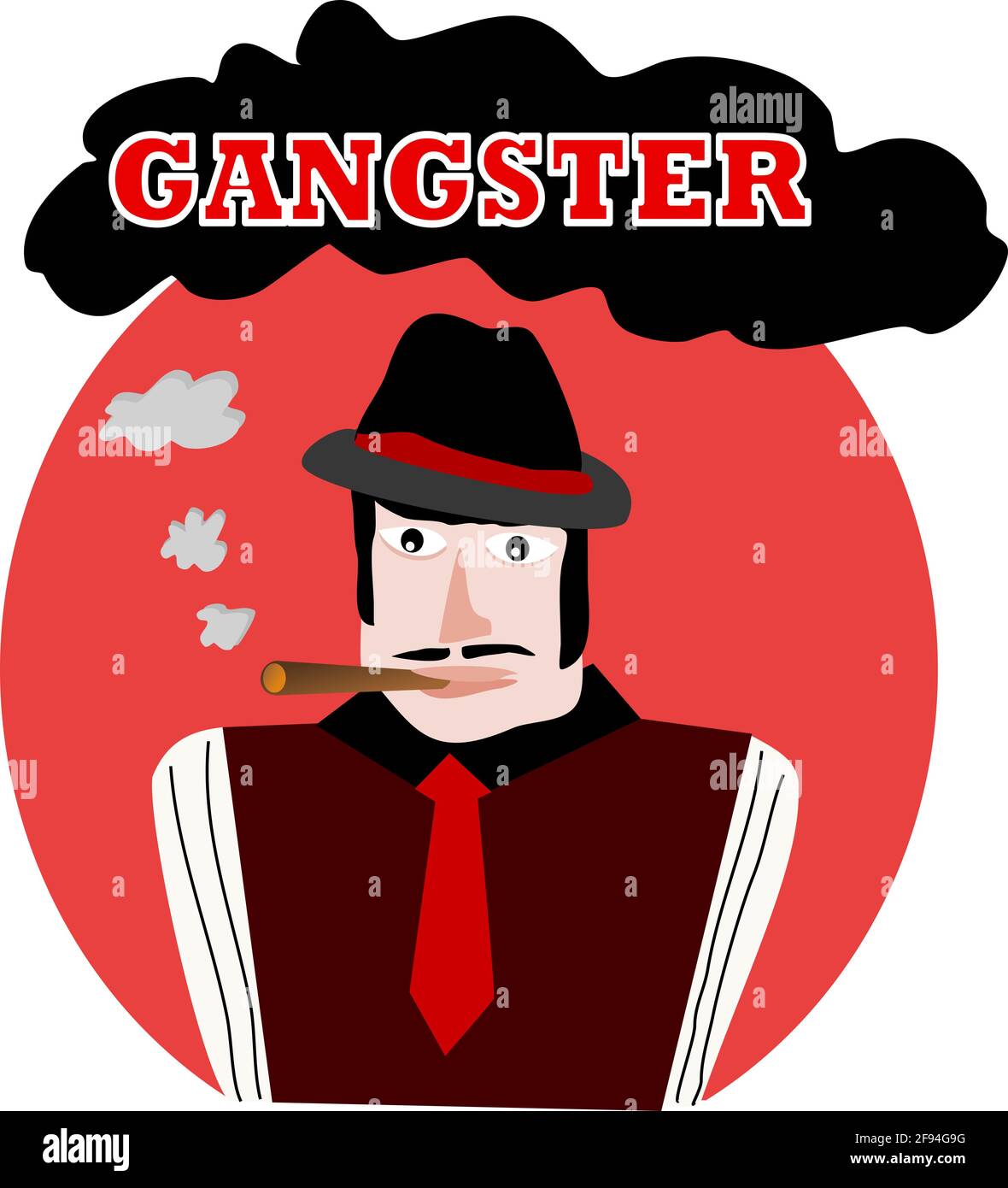 Drawing gangster mafia hi-res stock photography and images - Alamy