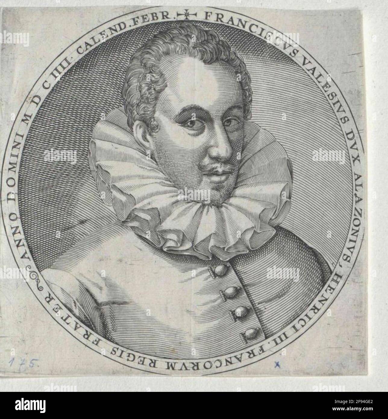 Franz von France, Duke of Alencon and Anjou Stecher: Unknown artist ...