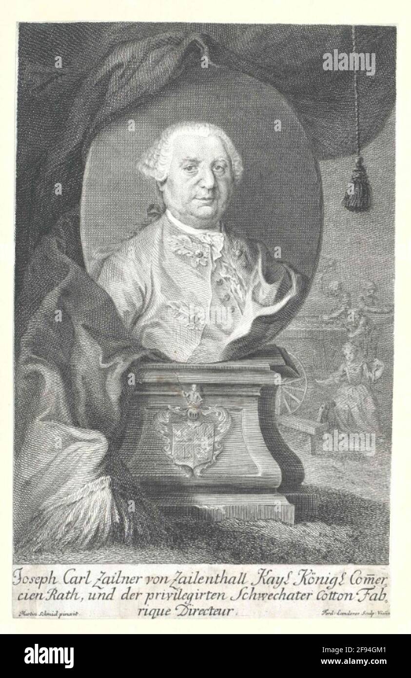Zaillner Zaillenthal, Josef Karl of Stock Photo - Alamy