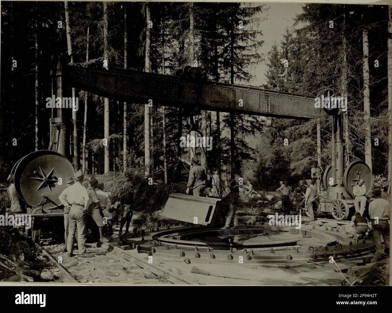 Coasts How to Haitz L / 15, Battery 3, position in the Lesachtal. Heel ...