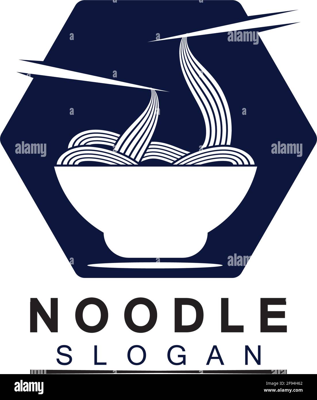 Noodle logo Vector Icon llustration design template.Suitable for any ...
