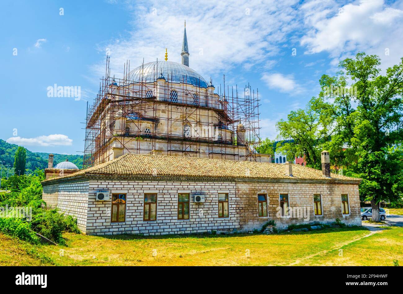 A mosque in a bulgarian city Shumen Stock Photo - Alamy