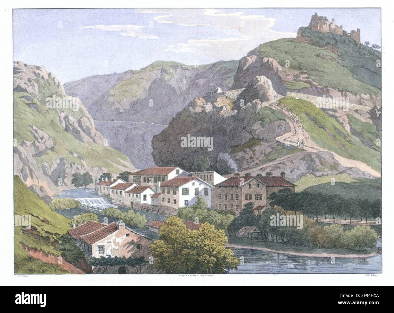 Natural view river in Cut Out Stock Images & Pictures - Alamy