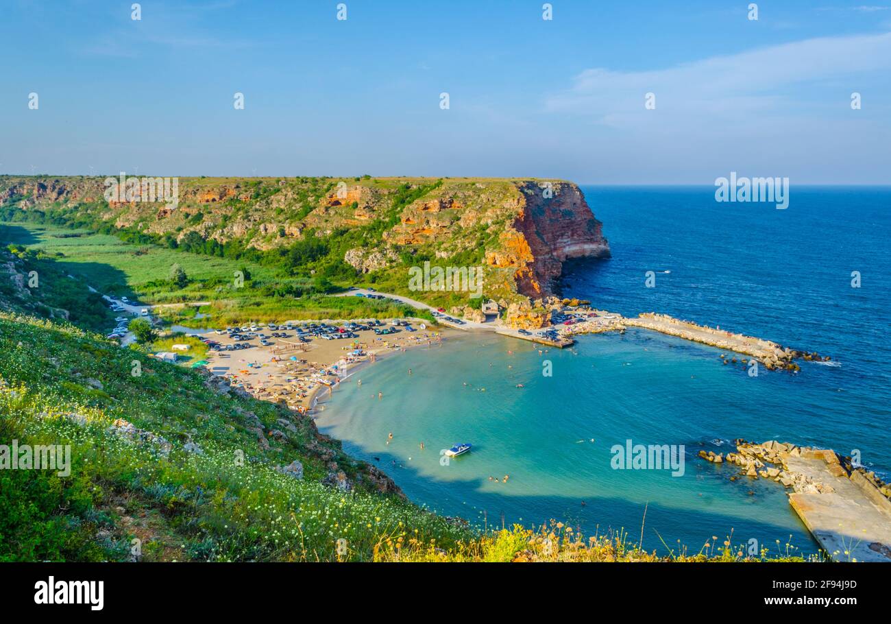 Aerial view of the Bolata beach in Bulgaria Stock Photo - Alamy