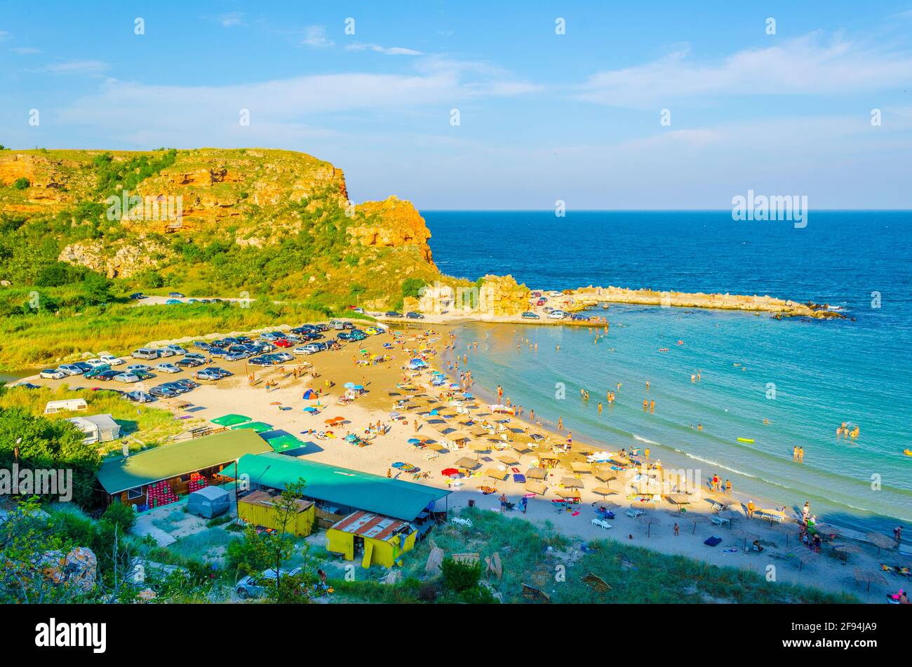 Aerial view of the Bolata beach in Bulgaria Stock Photo - Alamy