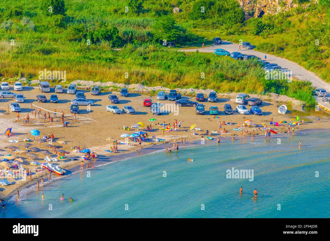 Aerial view of the Bolata beach in Bulgaria Stock Photo - Alamy