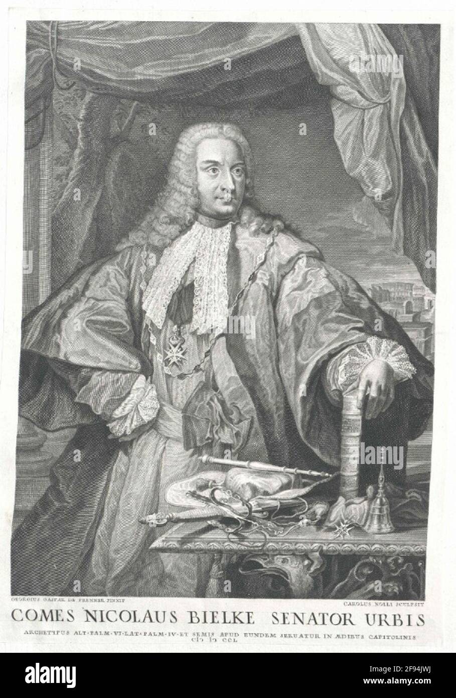 Bielke, Nicolaus Graf von Stock Photo - Alamy