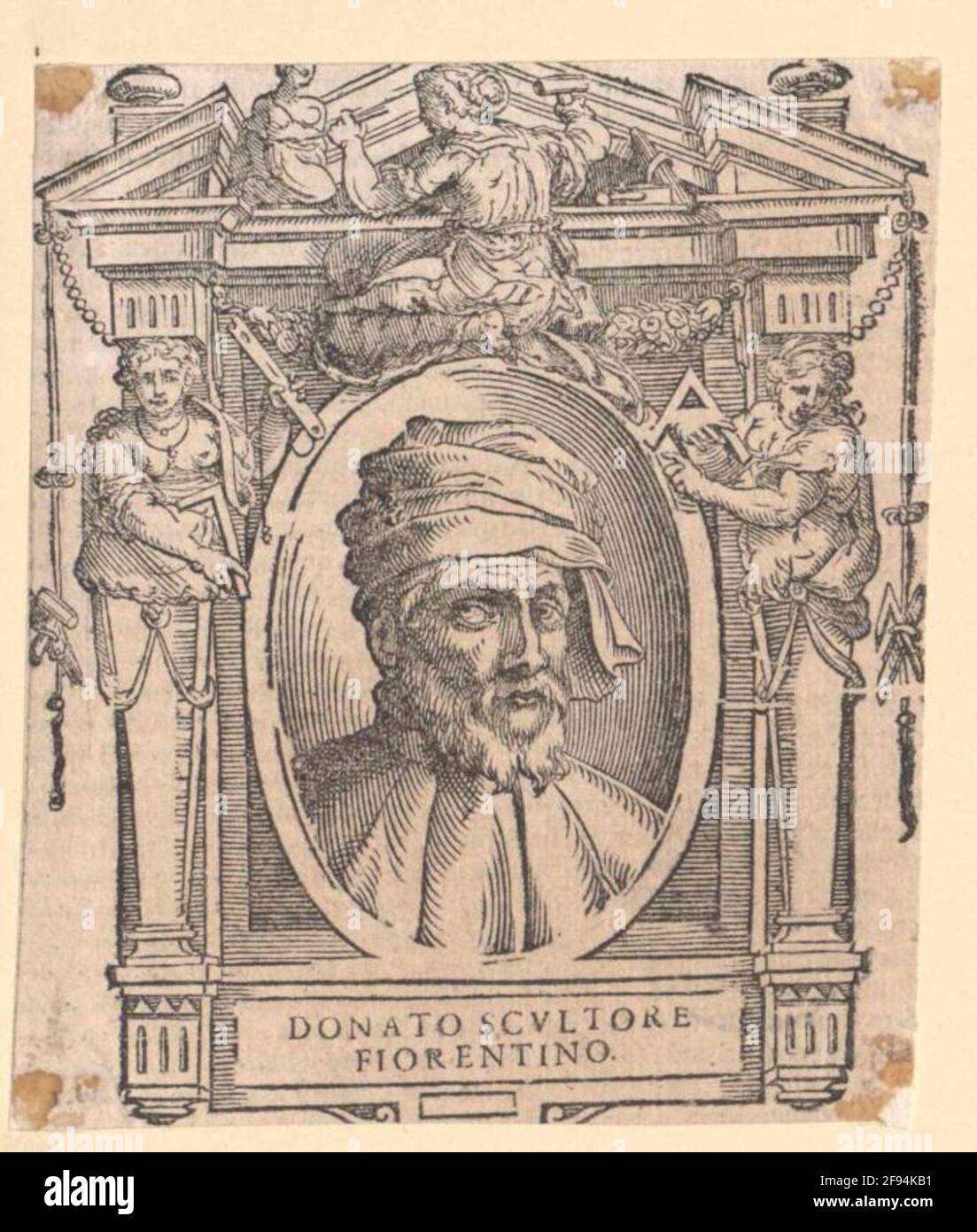 Statue of renaissance sculptor donatello hi-res stock photography and ...