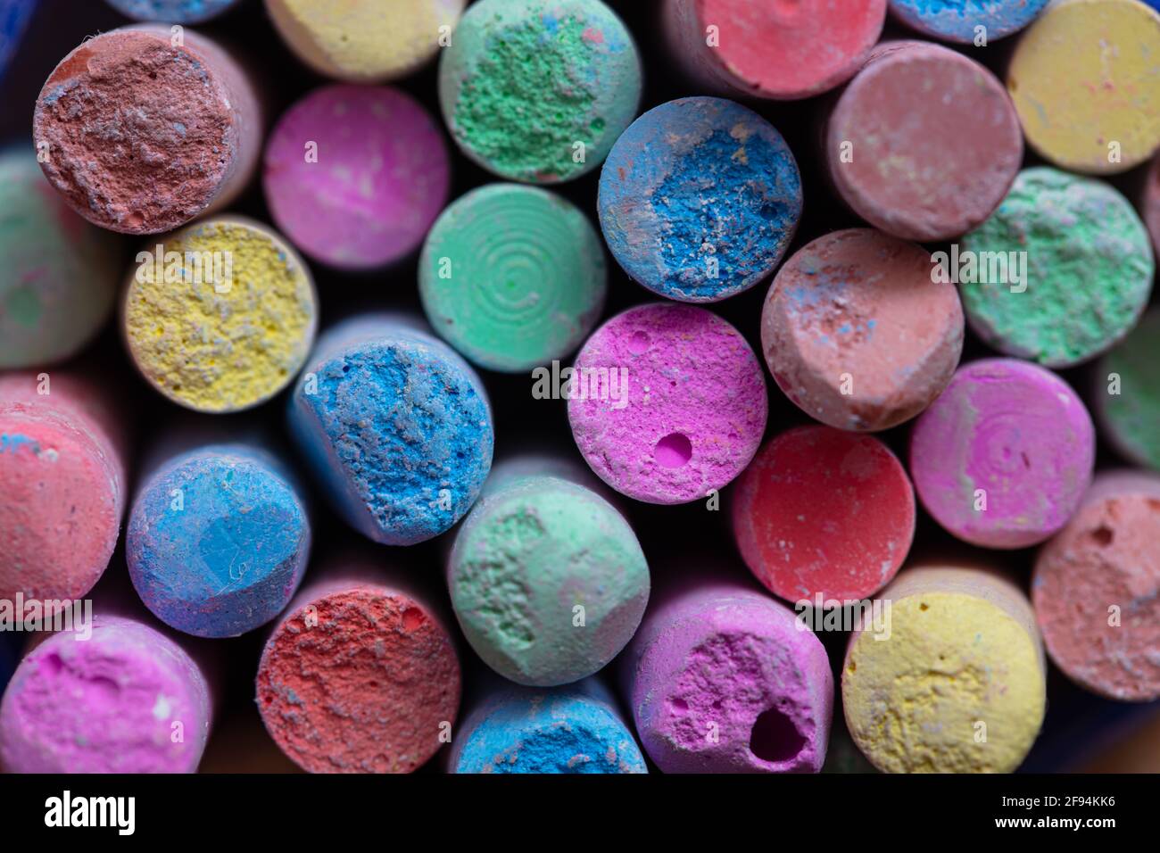 Old broken colorful chalk background Stock Photo - Alamy