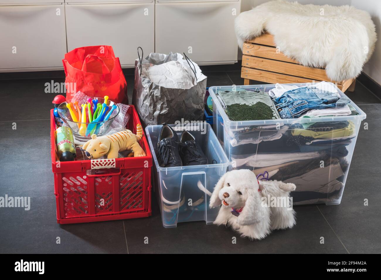 Old donations box for the poor hi-res stock photography and images - Alamy