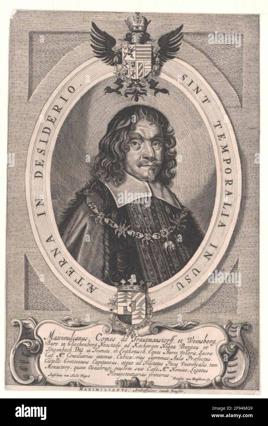 Trauttmansdorff, Maximilian Graf Stock Photo - Alamy