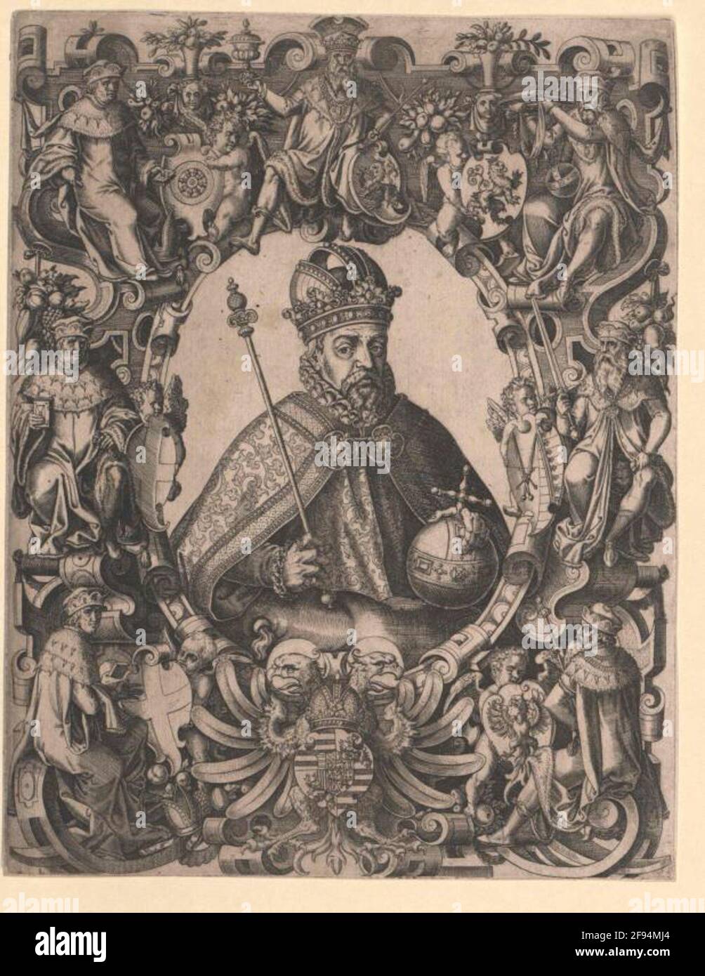 Maximilian II., Roman-German Emperor Stock Photo - Alamy