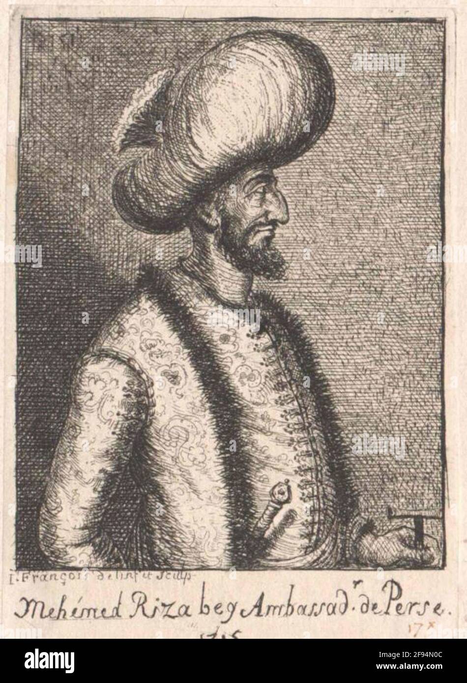 Mehmet Riza Bey Stock Photo - Alamy