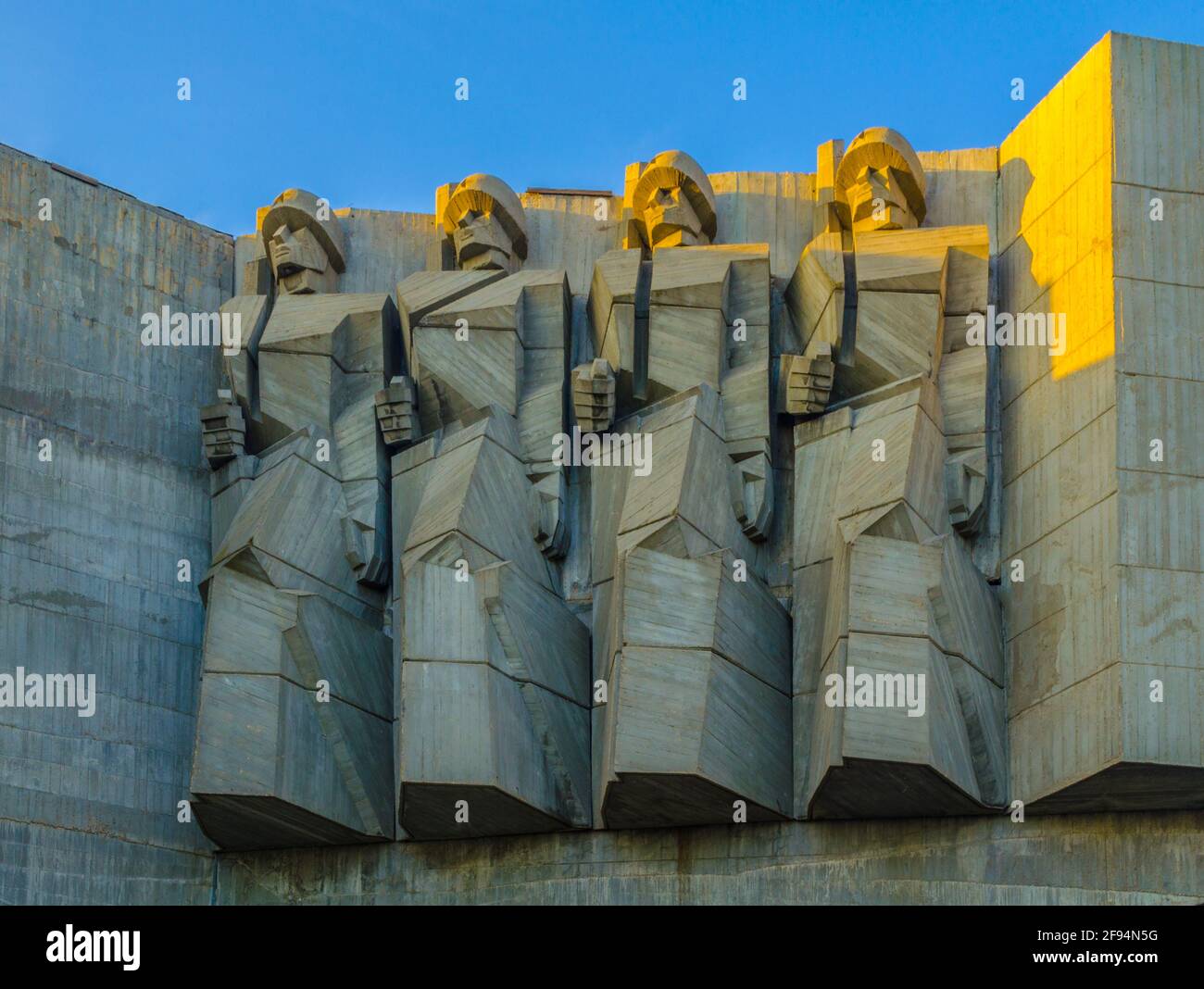 Monument of Bulgarian Soviet friendship in Varna, Bulgaria Stock Photo ...