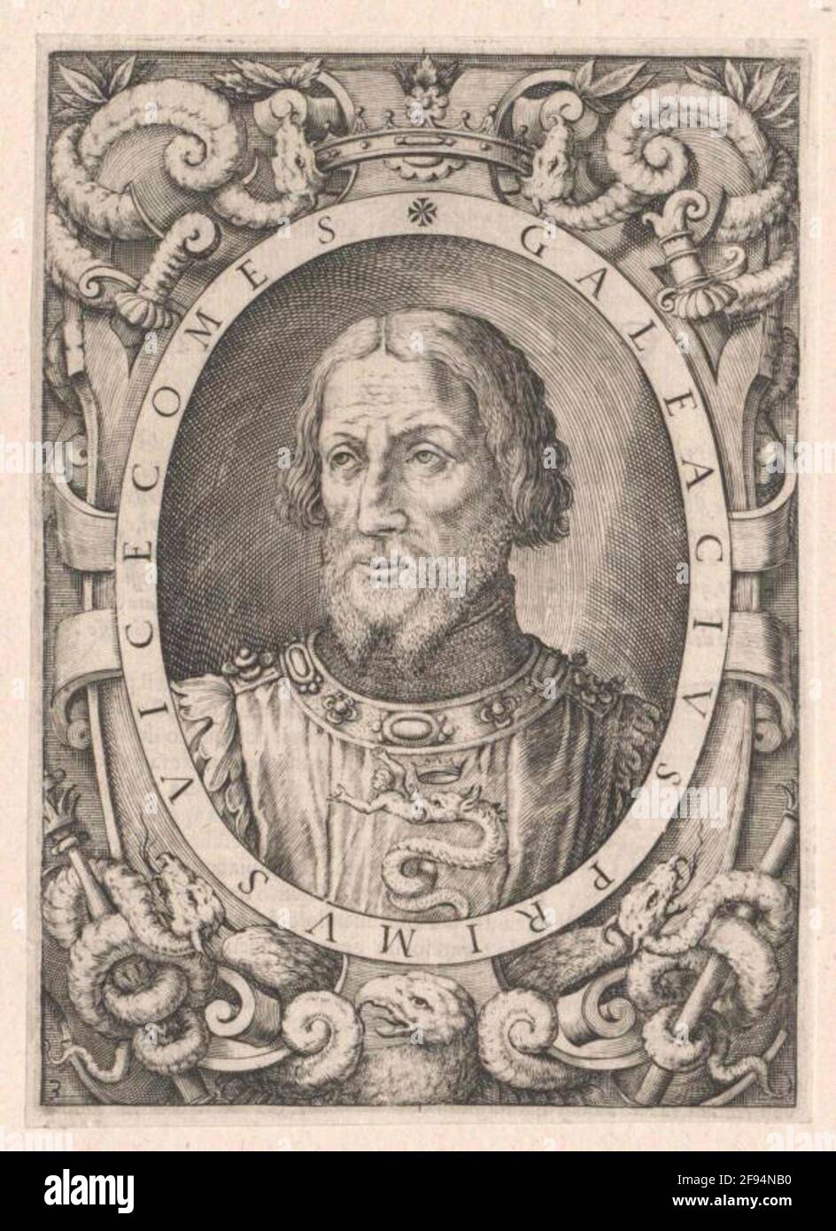 Visconti, Galeazzo I Stock Photo - Alamy