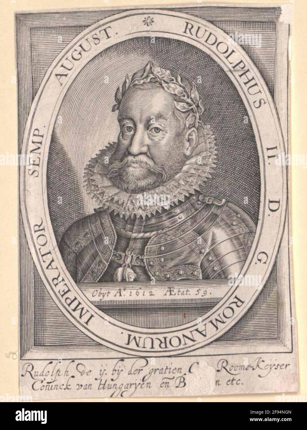 Rudolf II, Roman-German Kaiser Stock Photo - Alamy