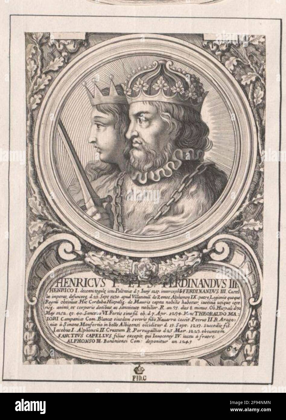 Heinrich I, King of Castile Stock Photo - Alamy