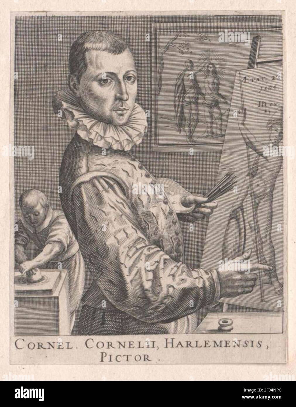 Cornelisz. Van Haarlem, Cornelis Stock Photo - Alamy