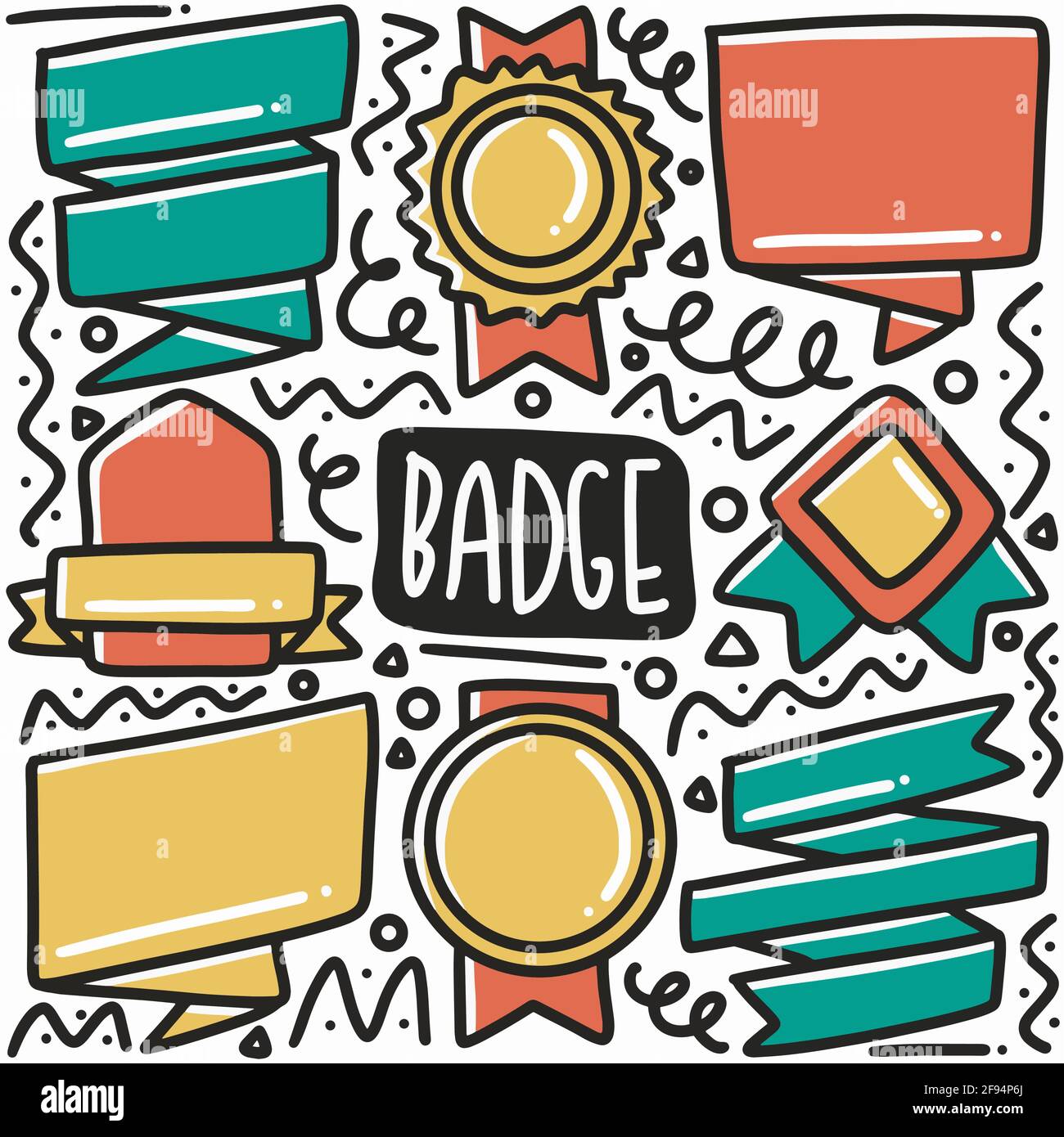 Certificate badge Cut Out Stock Images & Pictures - Alamy