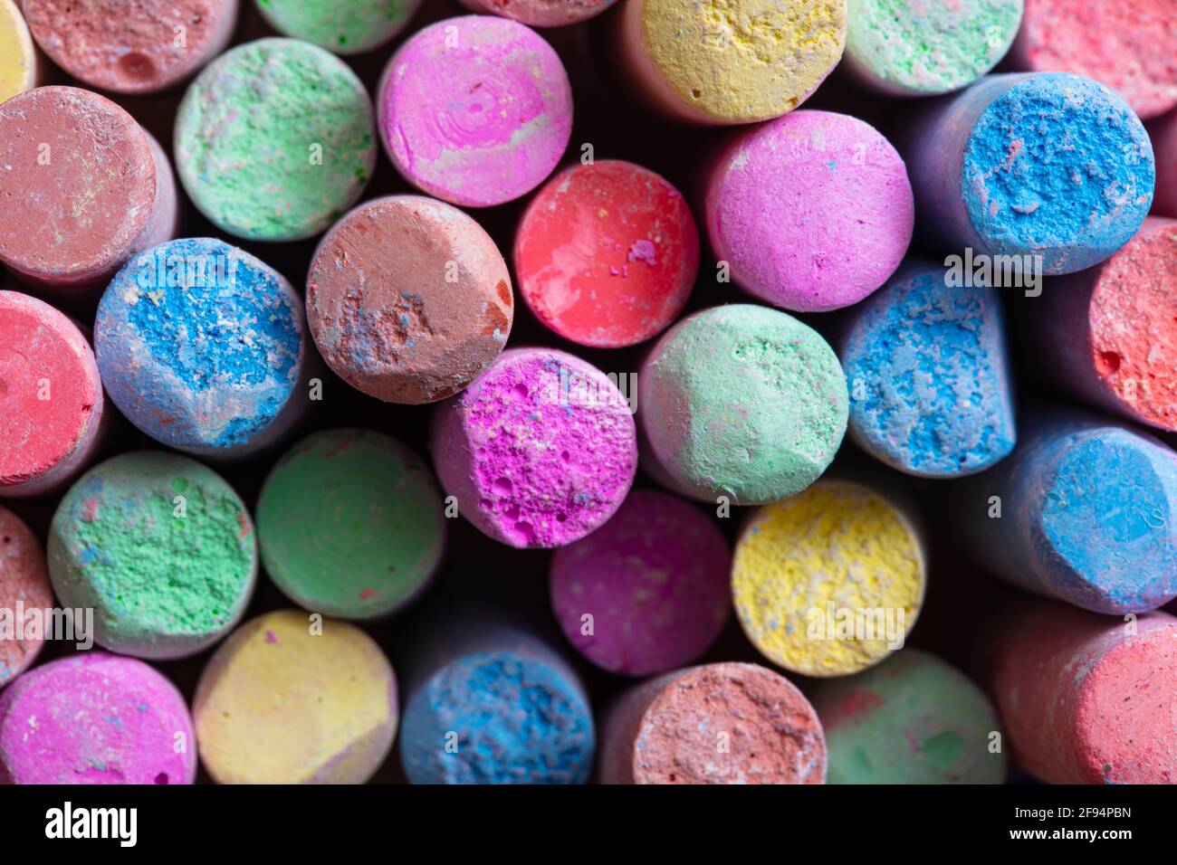 Old broken colorful chalk background Stock Photo - Alamy