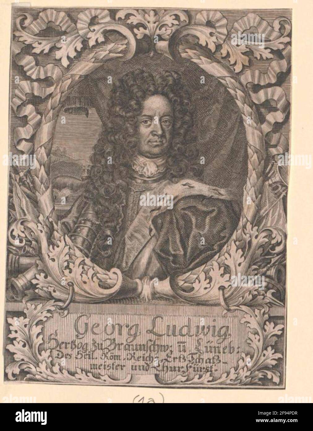 Georg I, King of England Stock Photo - Alamy