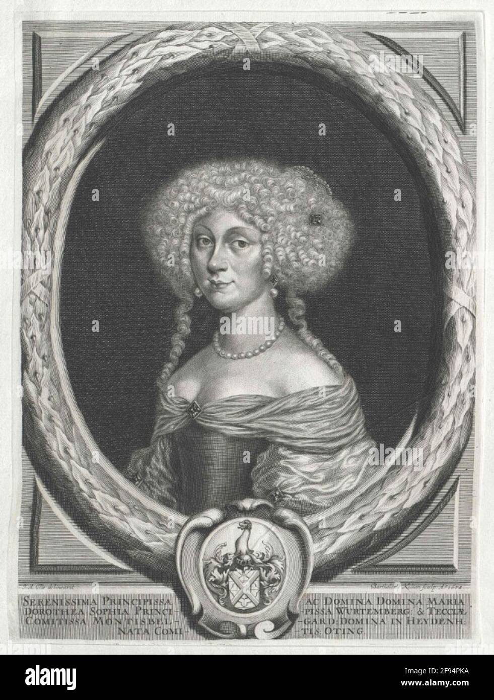 Oettingen, Marie Dorothea Sophie Countess Stock Photo - Alamy