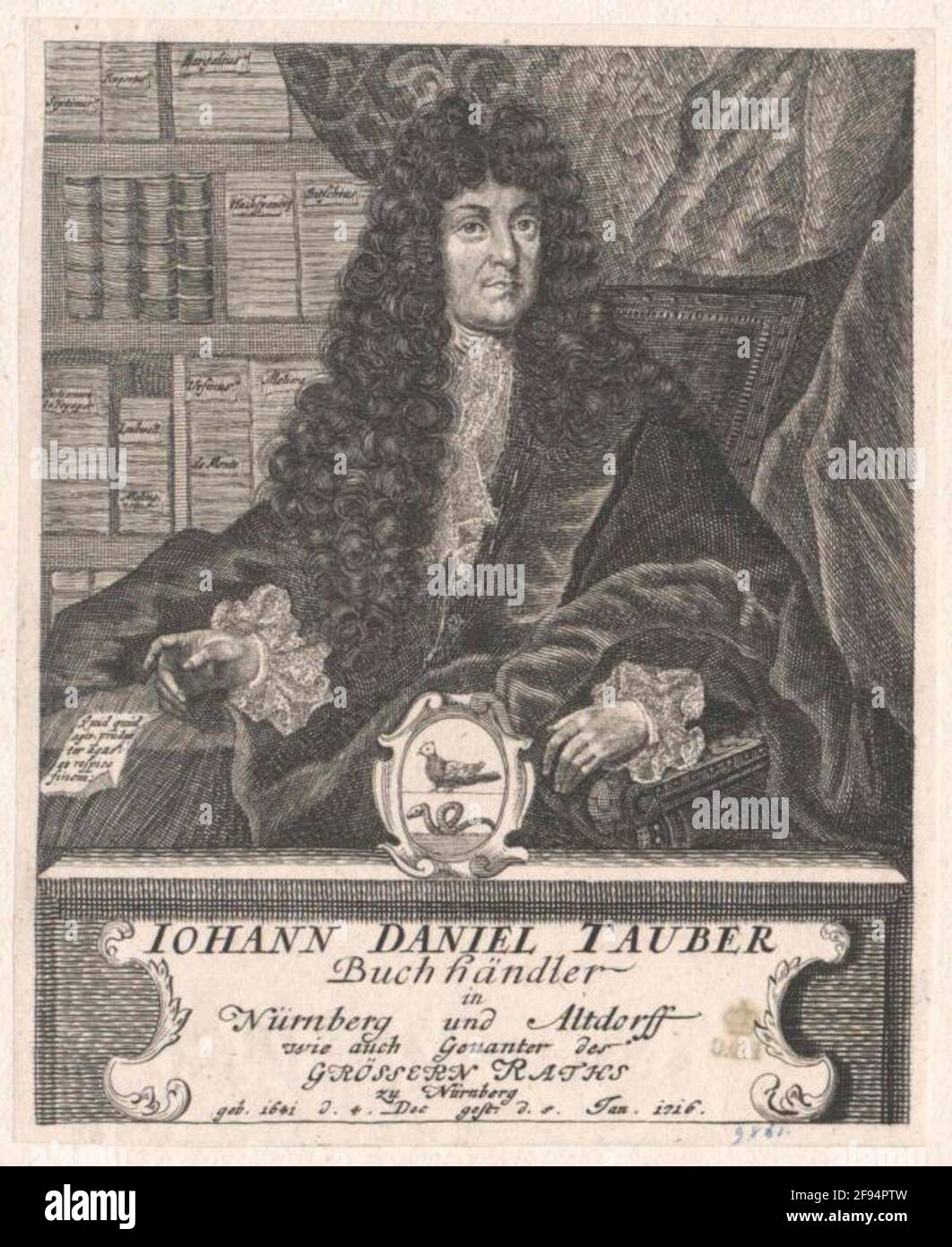 Tauber, Johann Daniel Stecher: Kilian, Wolfgang Philipp Stock Photo - Alamy