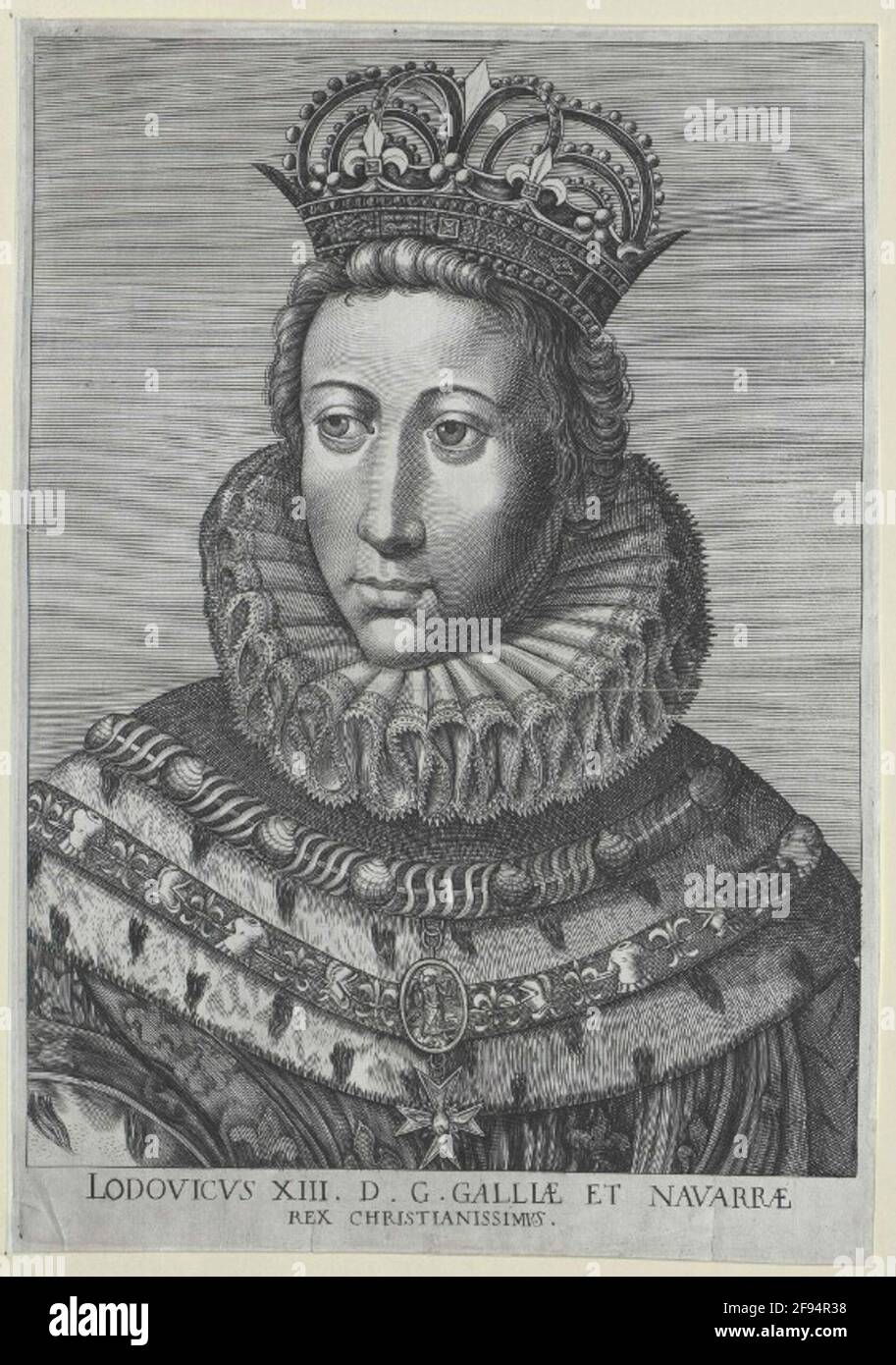 Ludwig XIII., King of France Stock Photo - Alamy